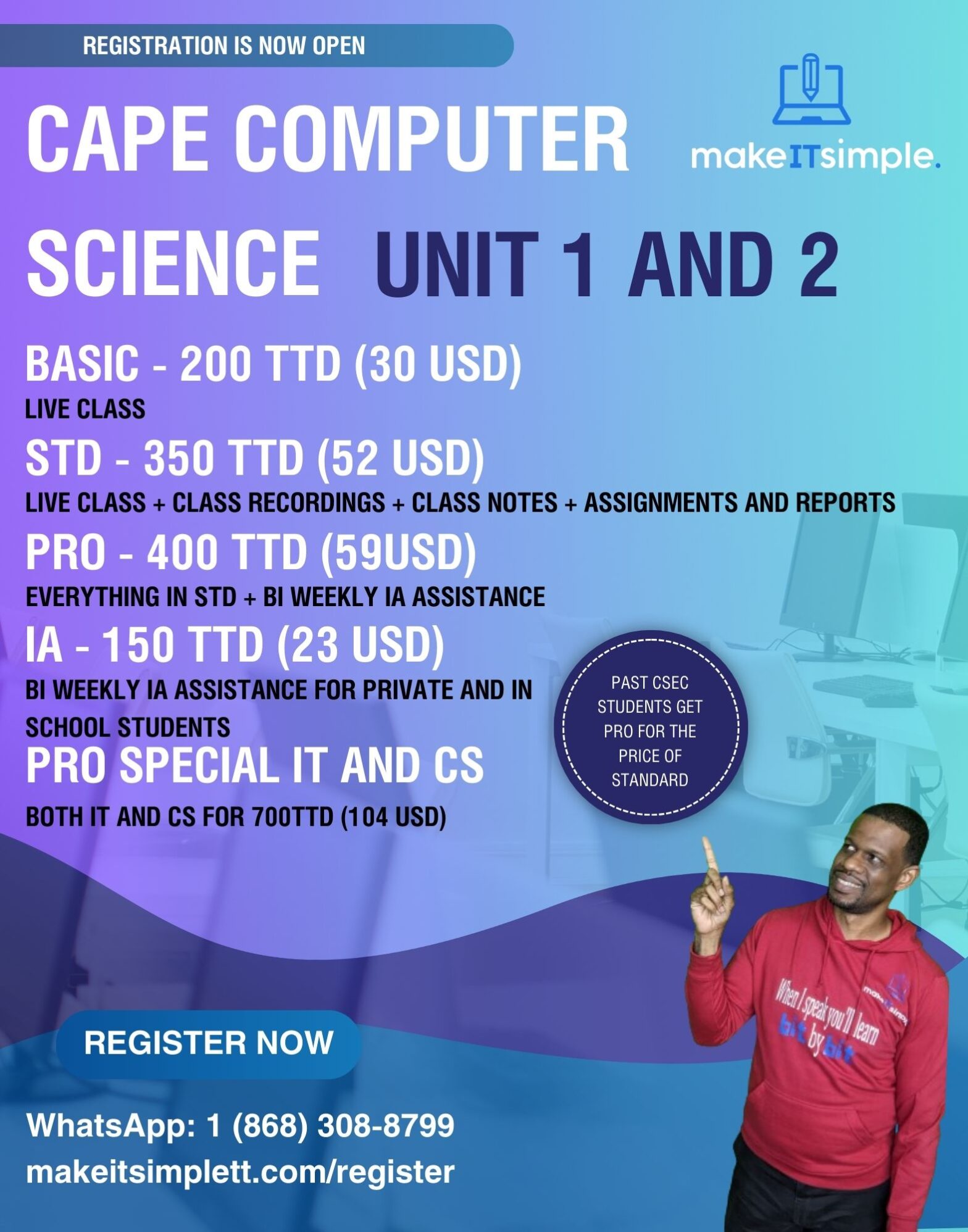 Home - makeITsimpleTT Education